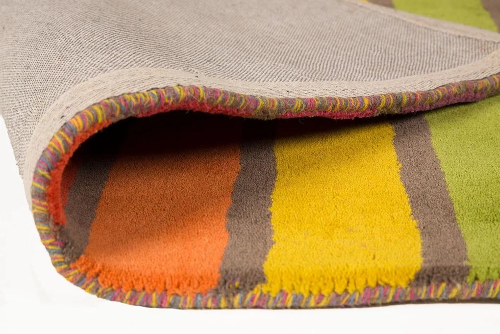 Flair Rugs koberce Ručně tkaný kusový koberec Illusion Candy Multi - 160x230 cm