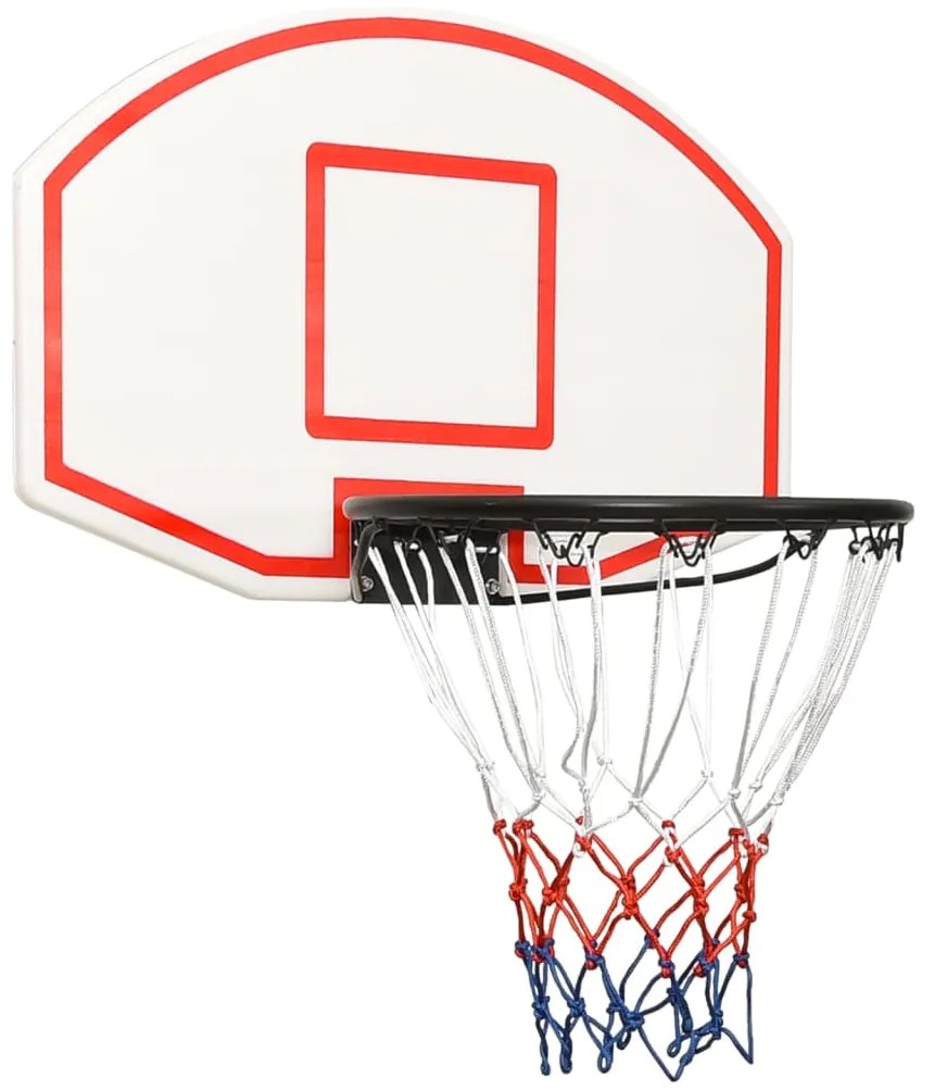 Basketbalový koš bílý 71x45x2 cm polyethylen - Default Title