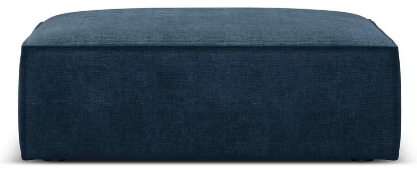 Tmavě modrá žinylková podnožka Vanda – Mazzini Sofas