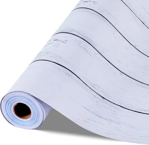 Samolepicí tapeta, 45 cm × 15 m VEVOR – Bílá