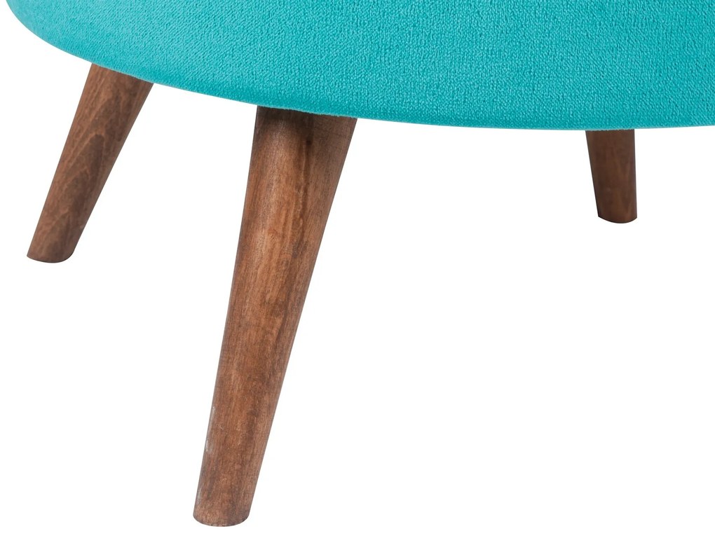 Atelier del Sofa Taburet Buena Park - Turquoise, Tyrkysová