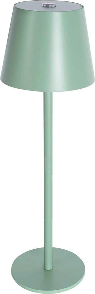 Toolight Toolight, dotyková LED noční stolní lampa 5W, 3 barvy světla, USB napájení, APP1368-T GREEN, světle zelená, OSW-08630