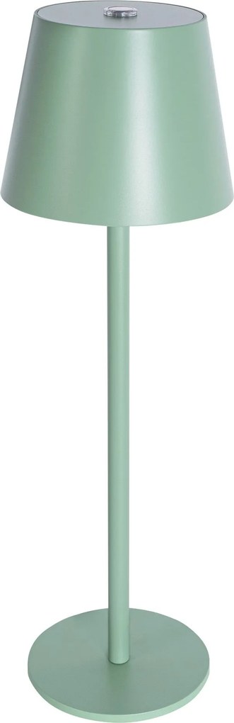 Toolight Toolight, dotyková LED noční stolní lampa 5W, 3 barvy světla, USB napájení, APP1368-T GREEN, světle zelená, OSW-08630