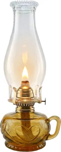 Brilagi - Petrolejová lampa MERLIN oranžová