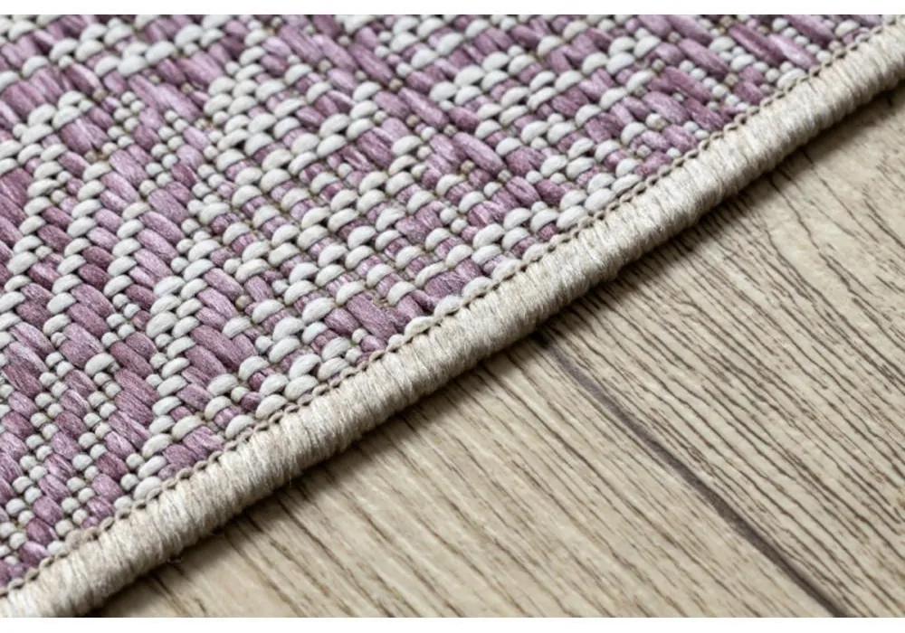 Kusový koberec Oxa světle fialový 60x110cm