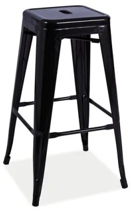 Barová židle Monica Mini černá