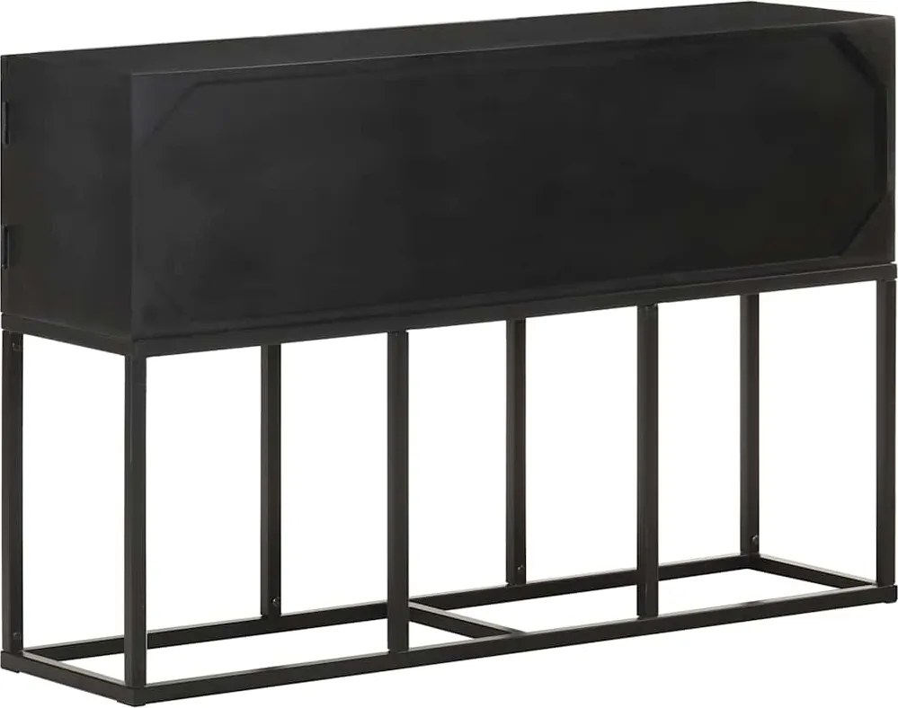 Příborník 115 x 30 x 76 cm masivní mangovníkové dřevo 323579