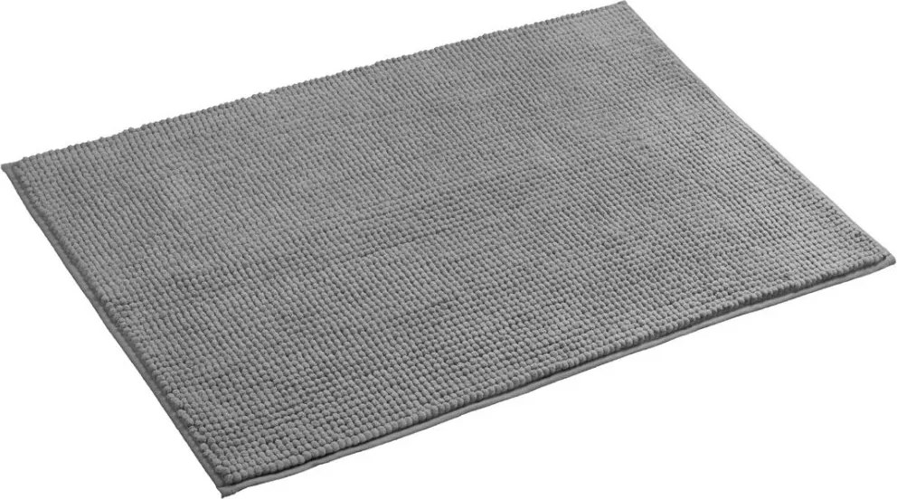BISK Erga Basic, koupelnová předložka 80x50 cm, model 6 Chenille Rolled, šedá, ERG-08687