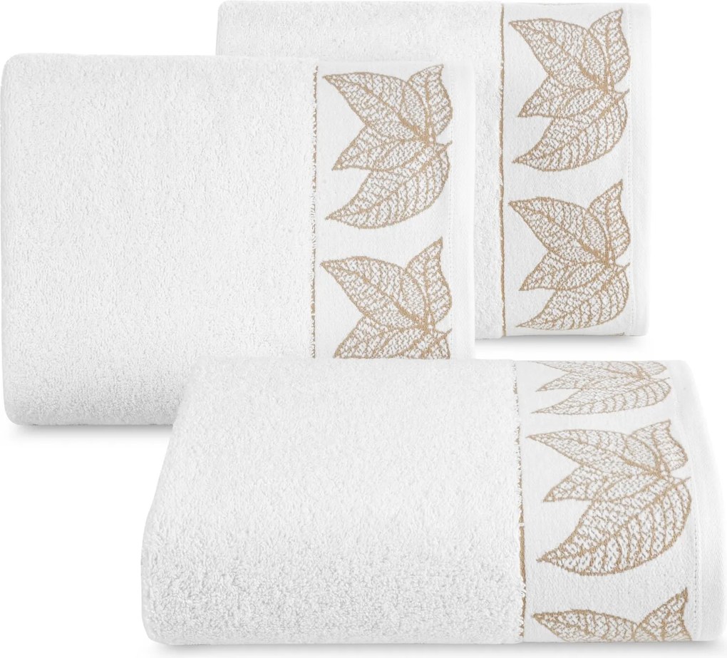 BAVLNĚNÝ RUČNÍK LIMITED COLLECTION BLANCA8 50X90 CM BÍLÁ