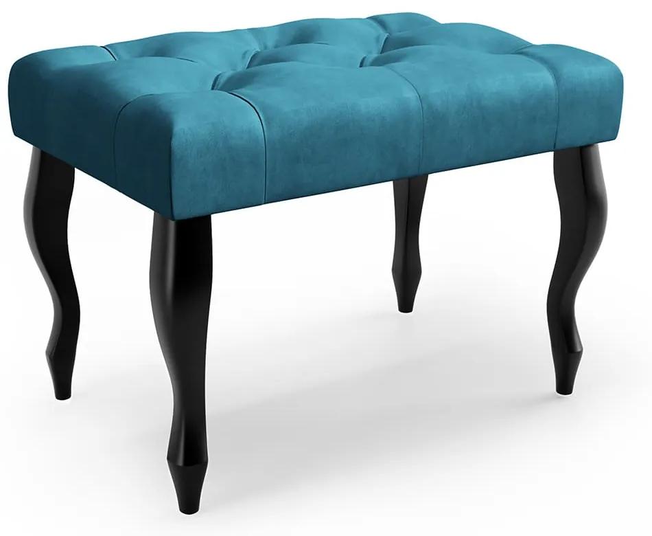 Malá lavice do předsíně Dalie 60x40 cm Barva: Modrá - Trinity 13