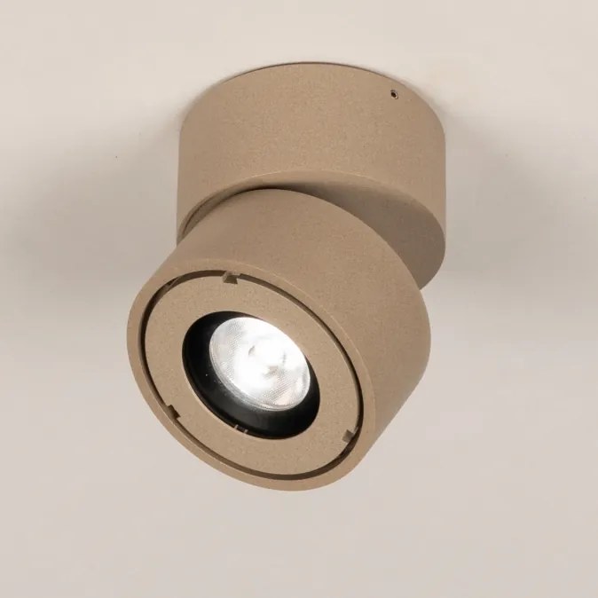 Stropní LED svítidlo do koupelny Paul Flex Taupe X