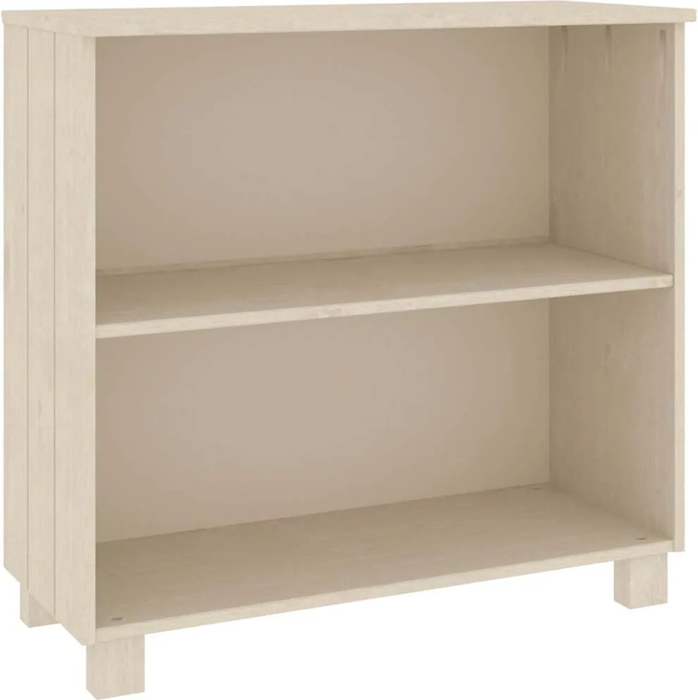 Příborník HAMAR medově hnědý 85 x 35 x 80 cm masivní borovice 340500