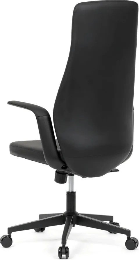 Kancelářské křeslo KA-T8325 BK, synchronní mechanismus, černá ekokůže (66 x 62) cm