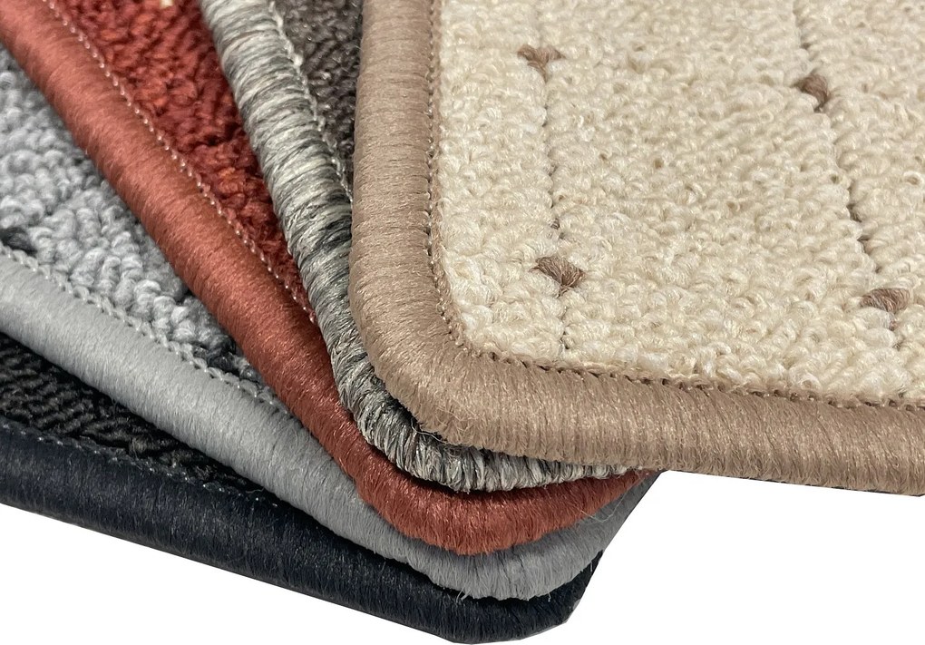 Condor Carpets, AKCE: 300x300 (průměr) kruh cm Kusový koberec Udinese terra kruh, oranžová, chodba / předsíň