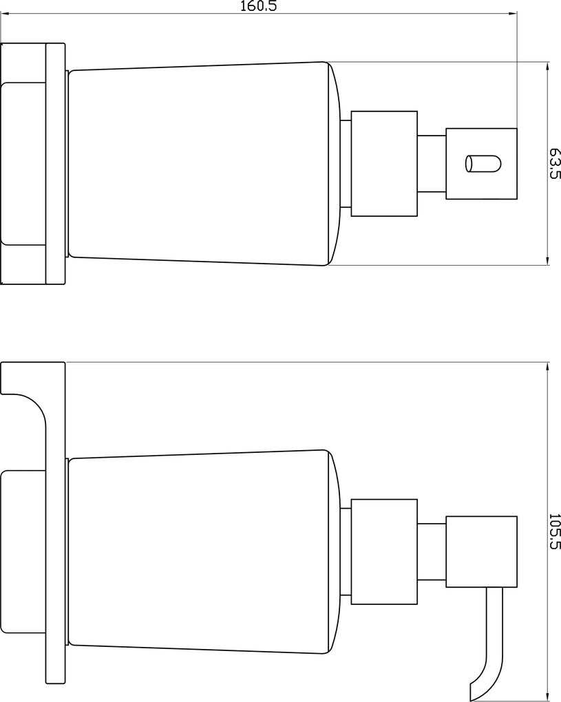 Slezák Rav Nil dávkovač tekutého mýdla skleněný kartáčovaná zlatá NLA0303ZK