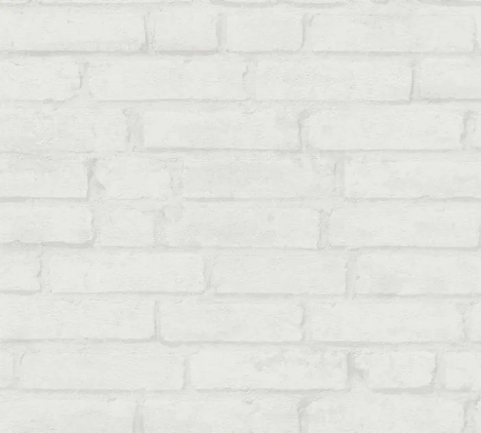 A.S. Création | Vliesová tapeta na zeď Industrial 37747-4 | 0,53 x 10,05 m | bílá, krémová, šedá