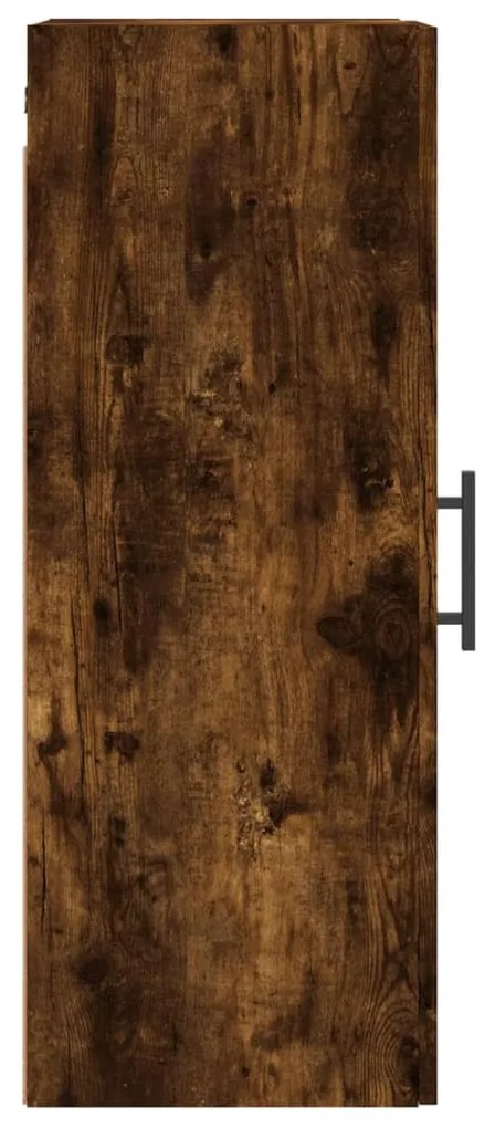 Nástěnná skříňka kouřový dub 34,5 x 34 x 90 cm