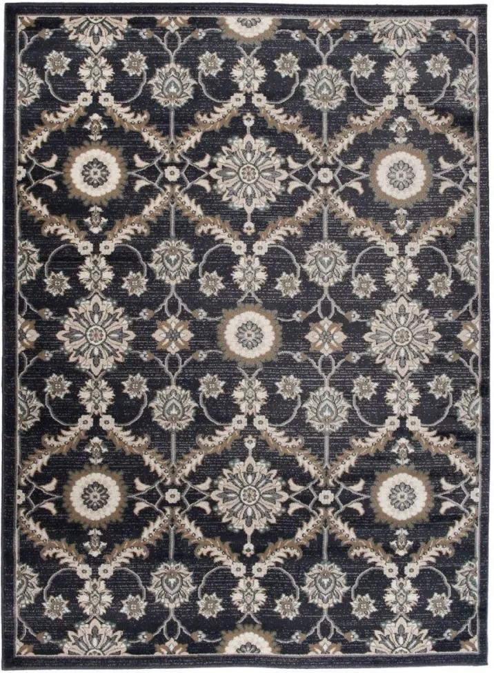 Kusový koberec Izmir antracitový, Velikosti 120x170cm
