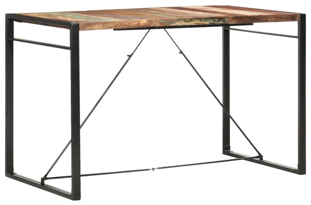 285961 vidaXL Barový stůl 180 x 90 x 110 cm masivní recyklované dřevo