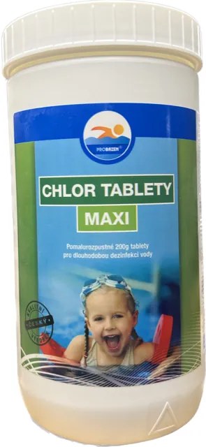 Chlorové tablety MAXI 1 kg Probazen
