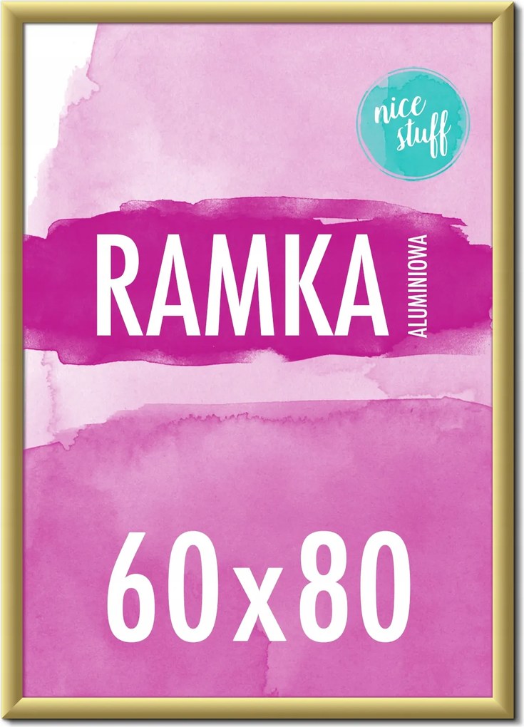 Rámeček Na Fotografie 60x80 Rámečky Na Fotografie 80x60 zlatý hliníkový
