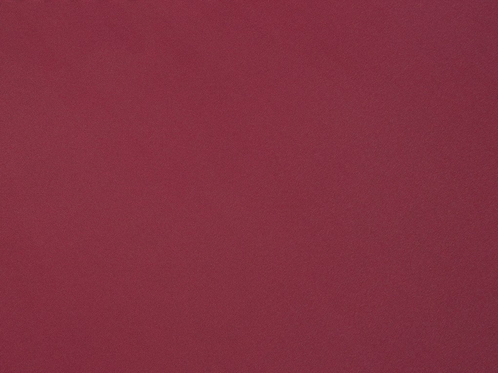 Venkovní zahradní slunečník červený 300cm RAVENNA Beliani