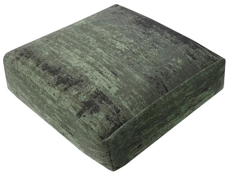 Designový podlahový polštář Rowan 70 cm zelený