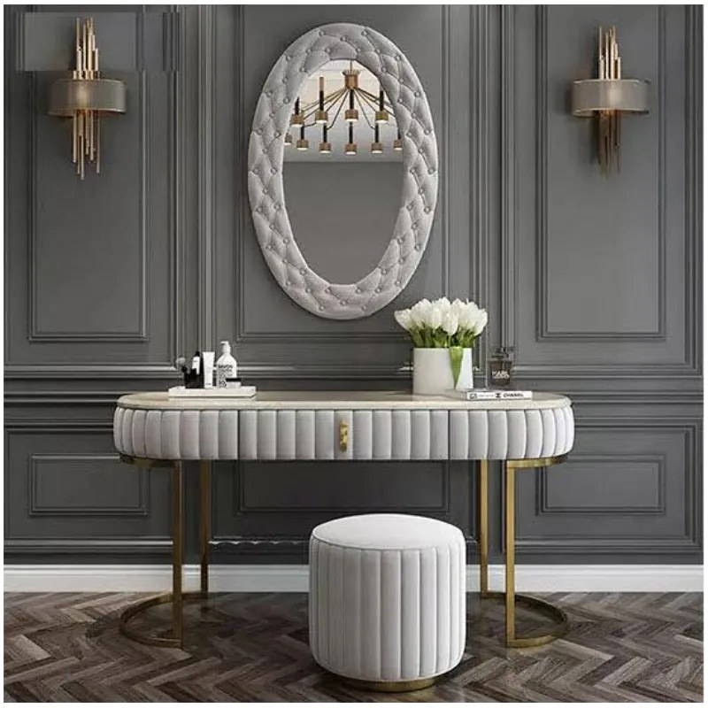 Toaletní stolek v setu se zrcadlem CLAUDIA