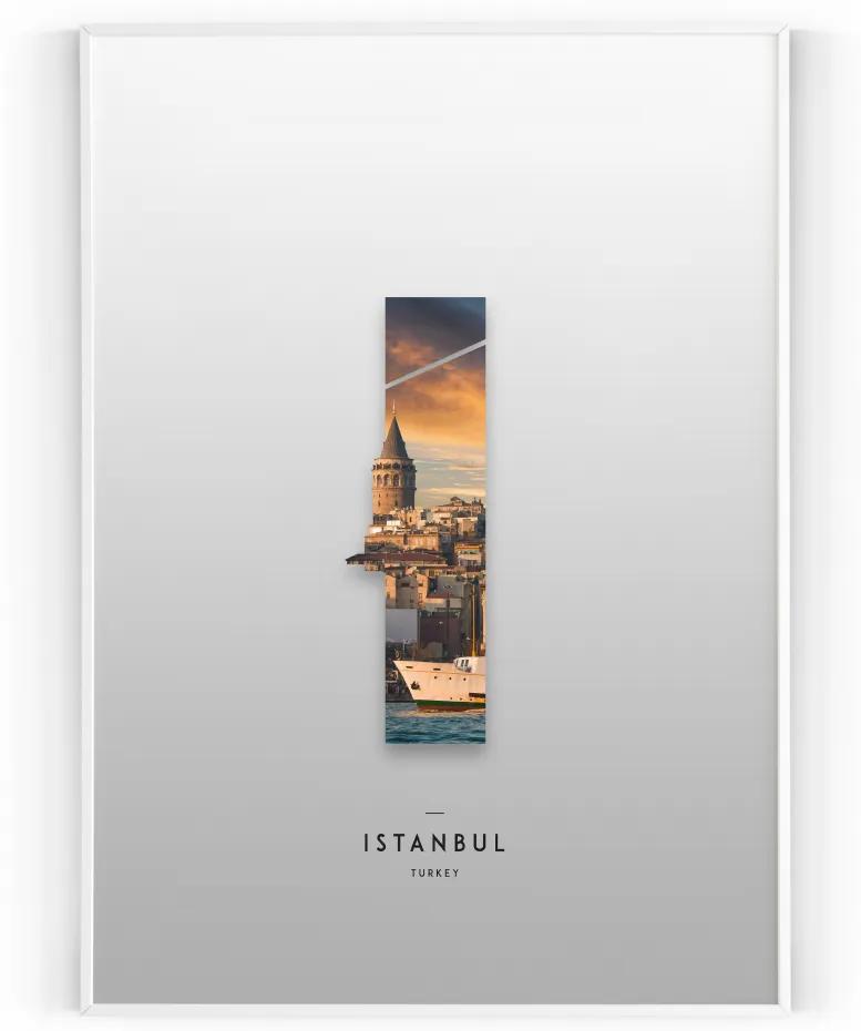 Plakát / Obraz Istanbul Samolepící plátno A4 - 21 x 29,7 cm