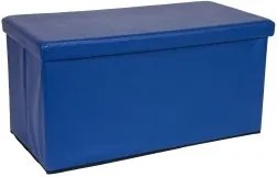 Skládací lavice s úložným prostorem - modrá OEM M06478