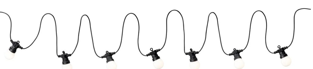 Paulmann 94165 Plug&Shine venkovní světelný řetěz, 7 x 0,2W LED 3000K, délka 6,8m, IP44