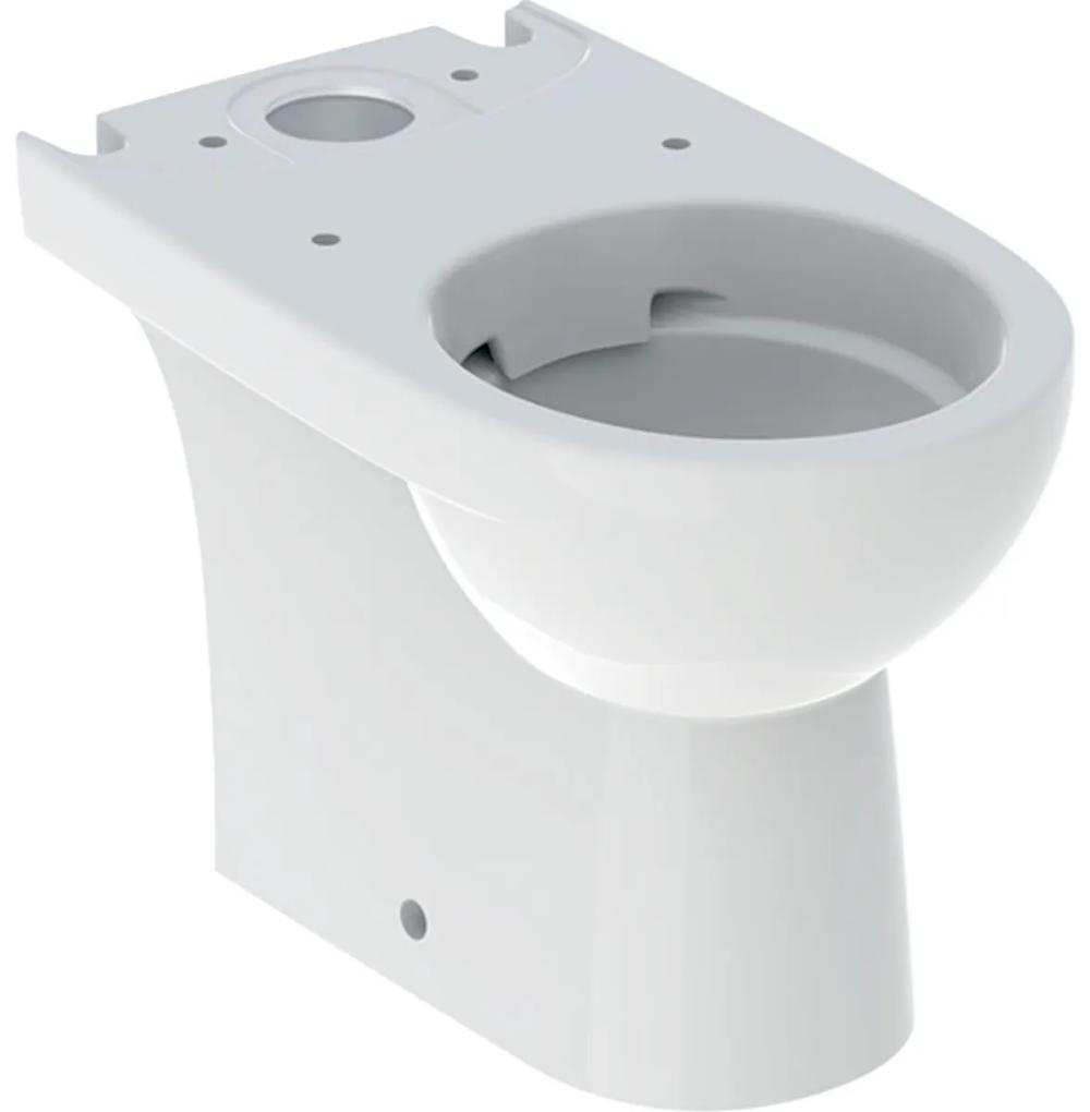 Geberit Selnova Comfort - WC kombi mísa, zadní/spodní odpad, Rimfree, bílá 500.478.01.7