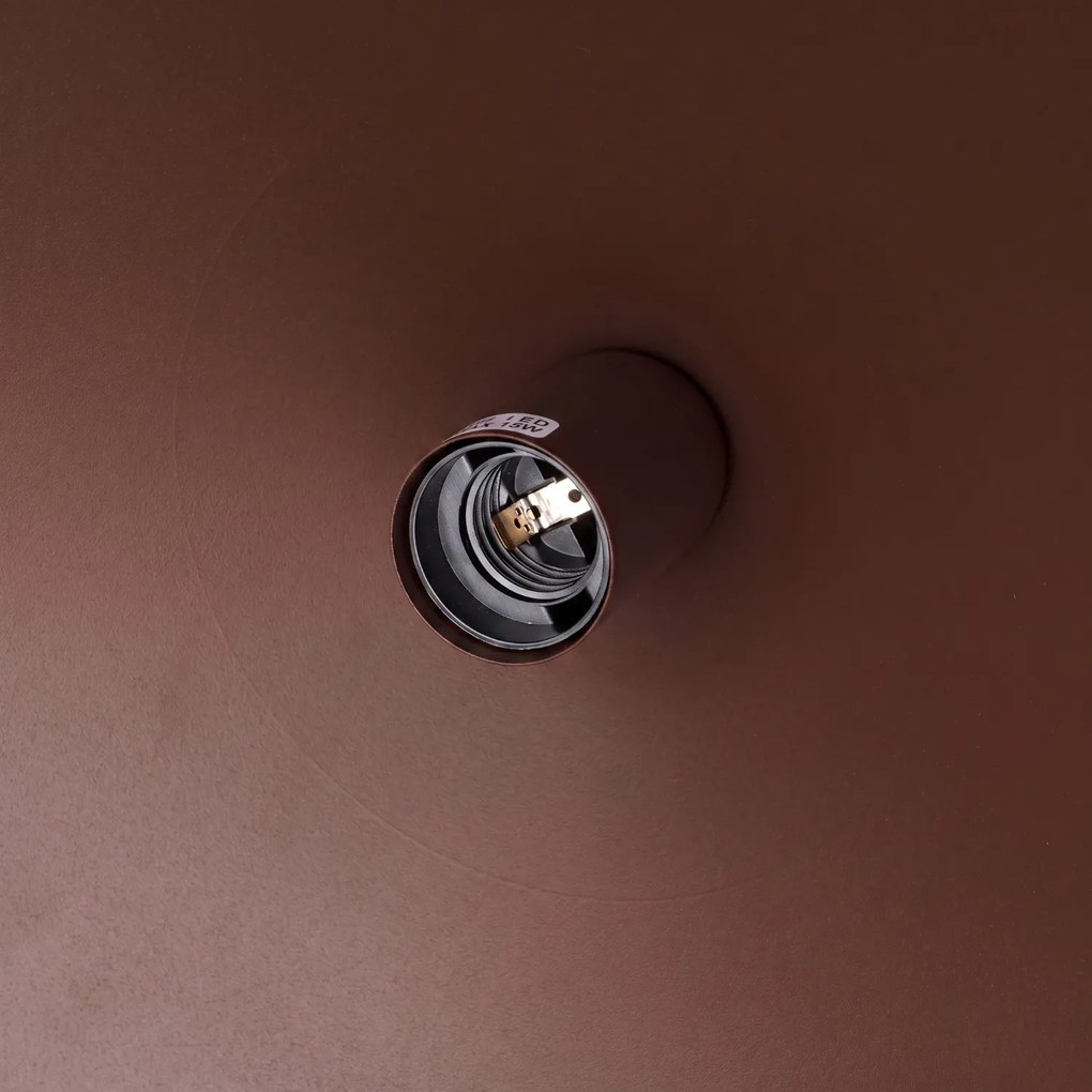 Sollux Lighting Závěsné svítidlo NOX 40 hnědé