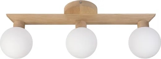 Přisazený lustr ANTONIO 3xG9/5W/230V dub/bílá