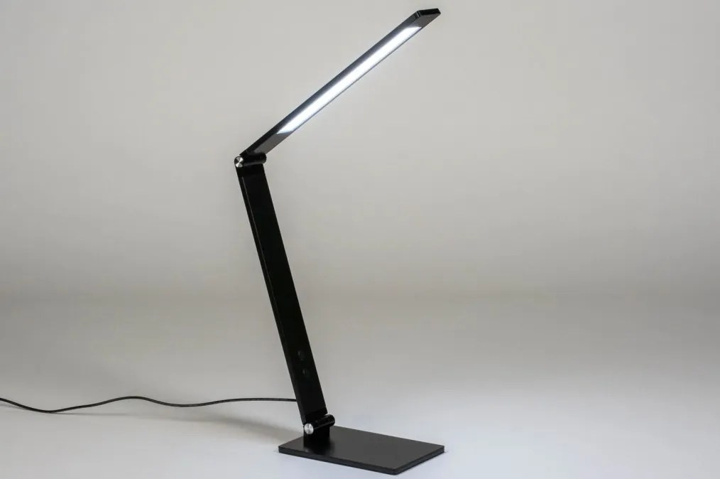 Stolní LED lampa D-Tech Black