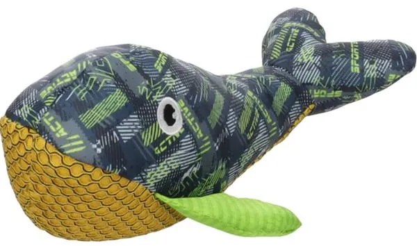 Hračka textil do vody Siwi velryba 28cm Flamingo