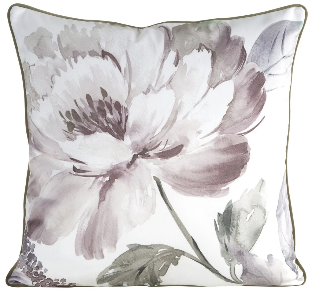 DEKORAČNÍ POVLAK NA POLŠTÁŘ PREMIUM ROSALIA 60X60 CM KVĚTY