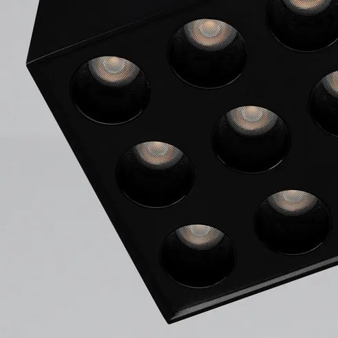Stropní LED svítidlo SOLLUX OZZY černé 16W SL.1211