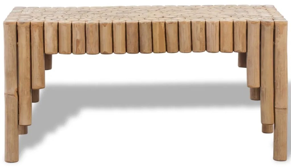 vidaXL Bambusový konferenční stolek