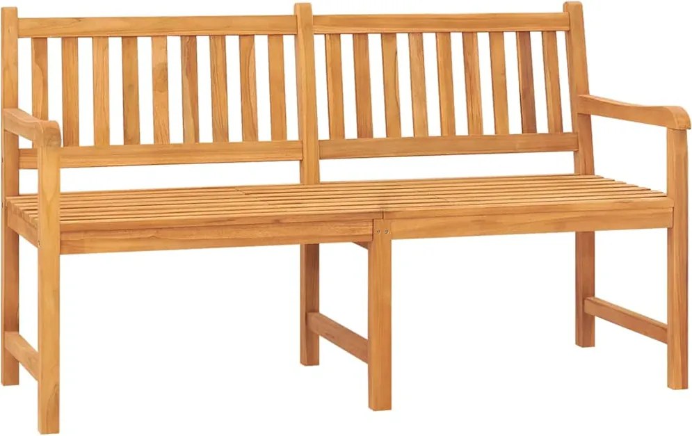 3místná zahradní lavice se stolkem 150 cm masivní teakové dřevo 316631