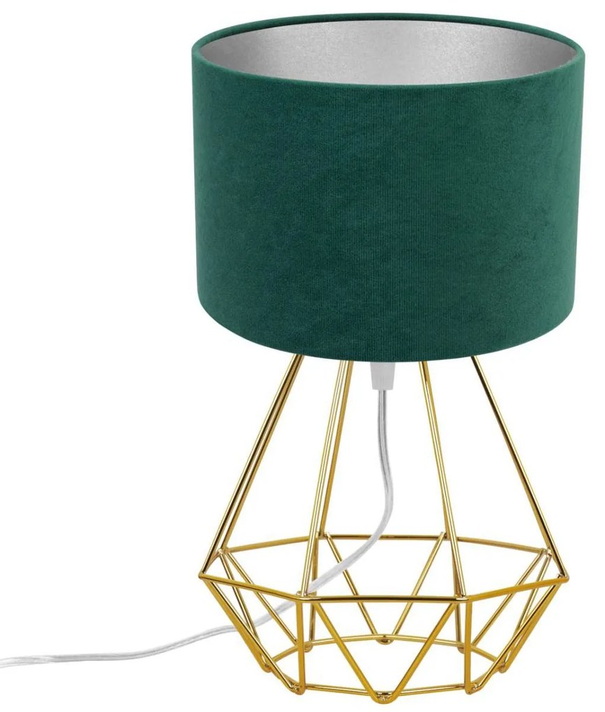 Stolní lampa Mediolan, 1x textilní stínítko (výběr z 10 barev), (výběr ze 4 barev konstrukce), ch