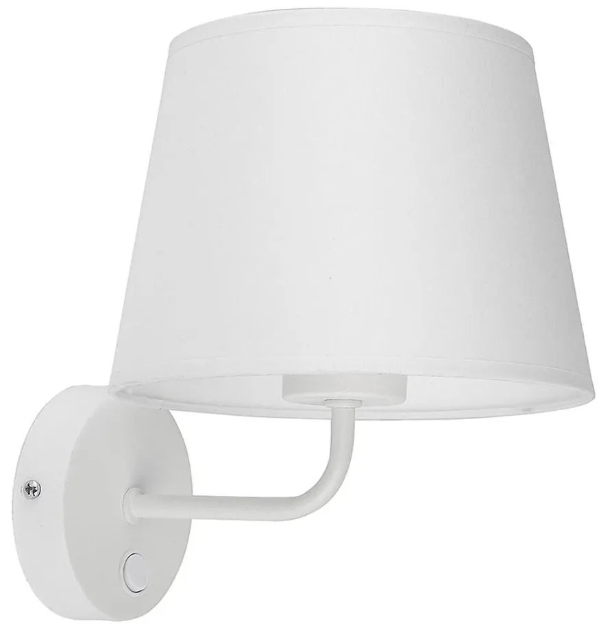 Nástěnná lampa MAJA 1xE27/15W/230V bílá