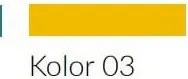 Mdx Úzká komoda Robin Barva rukojetí: Žlutá 03