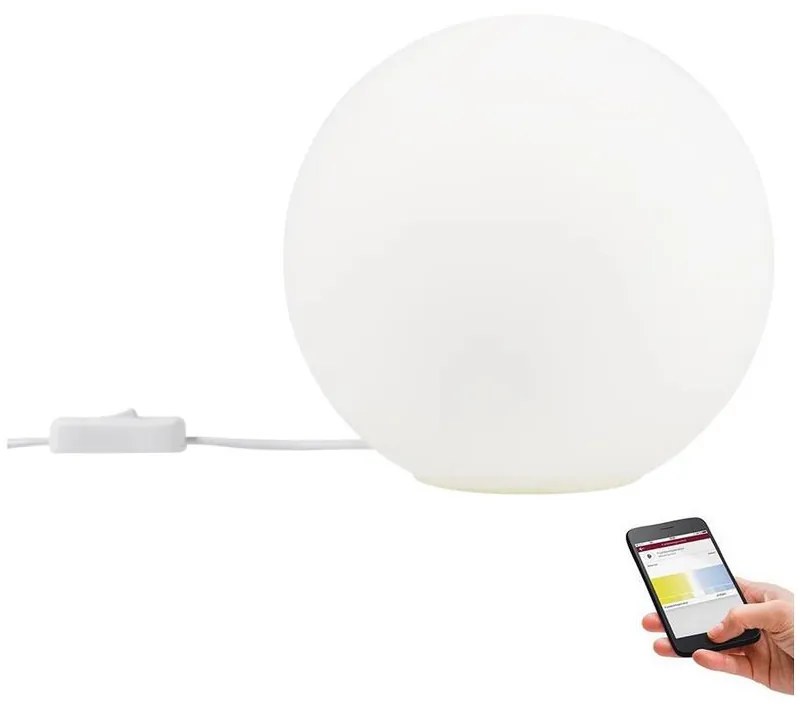 Paulmann Paulmann 50102 - LED RGBW E27/7,5W Stmívatelná stolní lampa SMART HOME 230V W2847