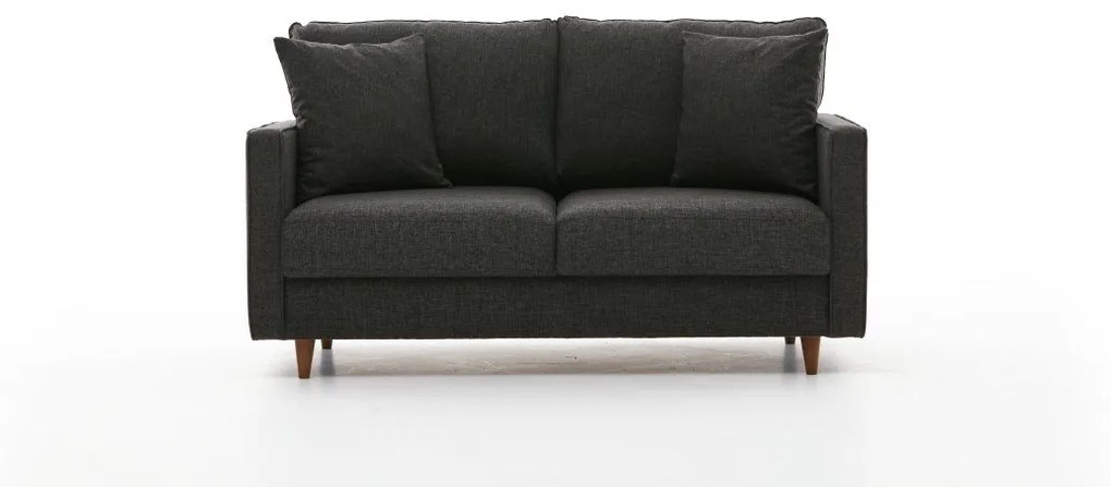 Atelier del Sofa 2-místná pohovka Eva - Anthracite, Antracitová