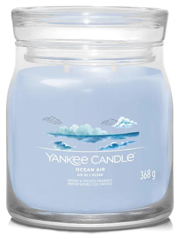 Yankee Candle Signature svíčka střední Ocean Air, 368g