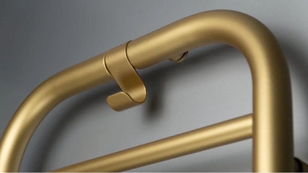Deante Silia, koupelnový radiátor 500x1210 mm, 458W, zlatá matná, DEA-AGI_RG41