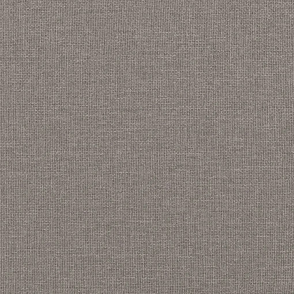 3místná pohovka s polštáři taupe 180 cm textil 3200924