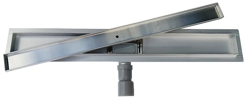 BPS-koupelny Sprchový odtokový žlab 2in1 DL01 FIX HYD-2653 70 cm, satén