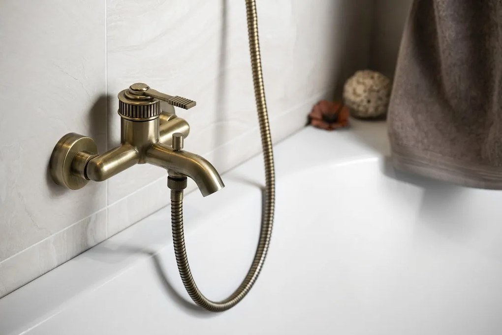 Sapho Sapho, VERSI podomítková umyvadlová baterie, bronz, RV018/18